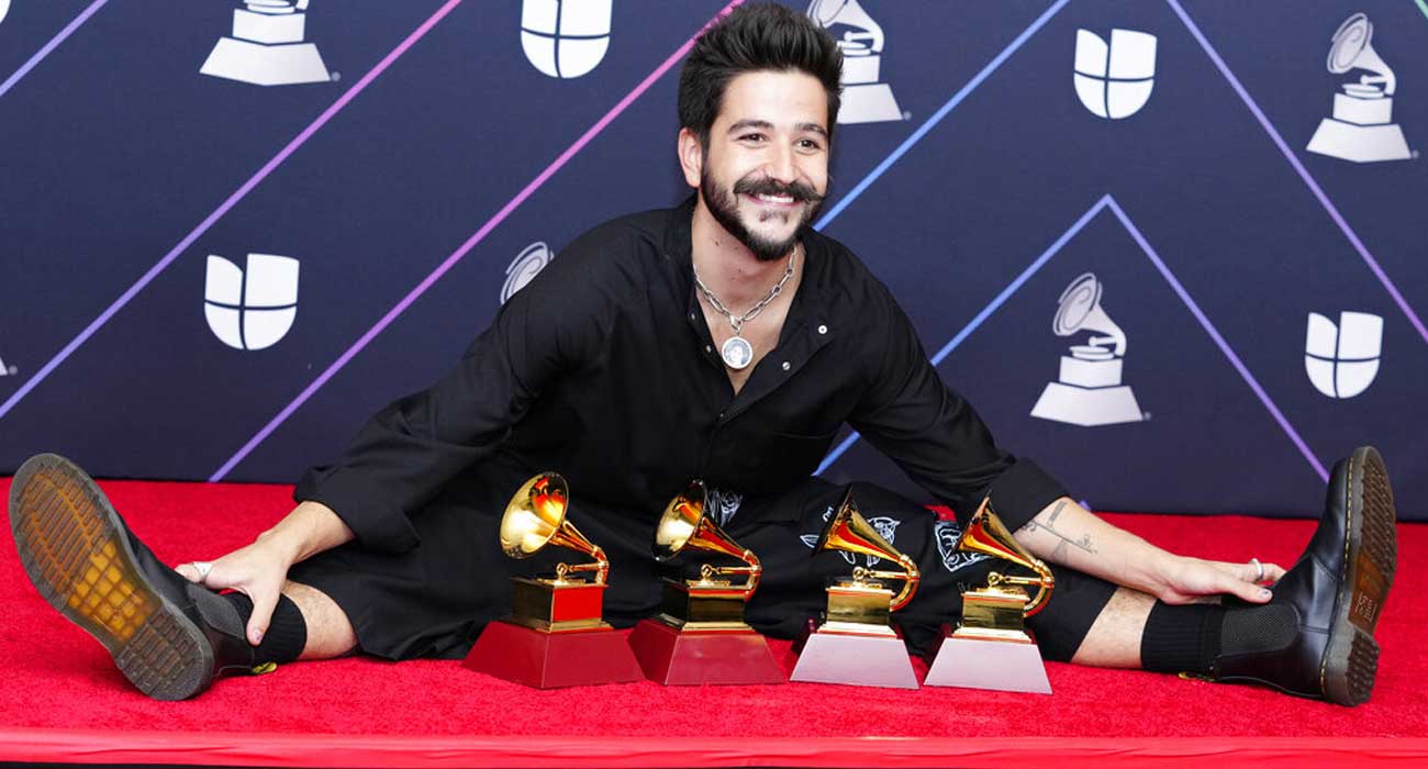 Camilo fue el máximo galardonado en Latin Grammy